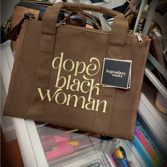 legendary rootz | Bags | Dope Black Woman Tote Bag | Poshmark